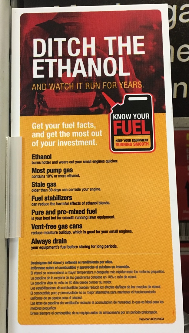 RFA: Ditch the ‘Ditch Ethanol’ Sign Lowes | Energy.AgWired.com