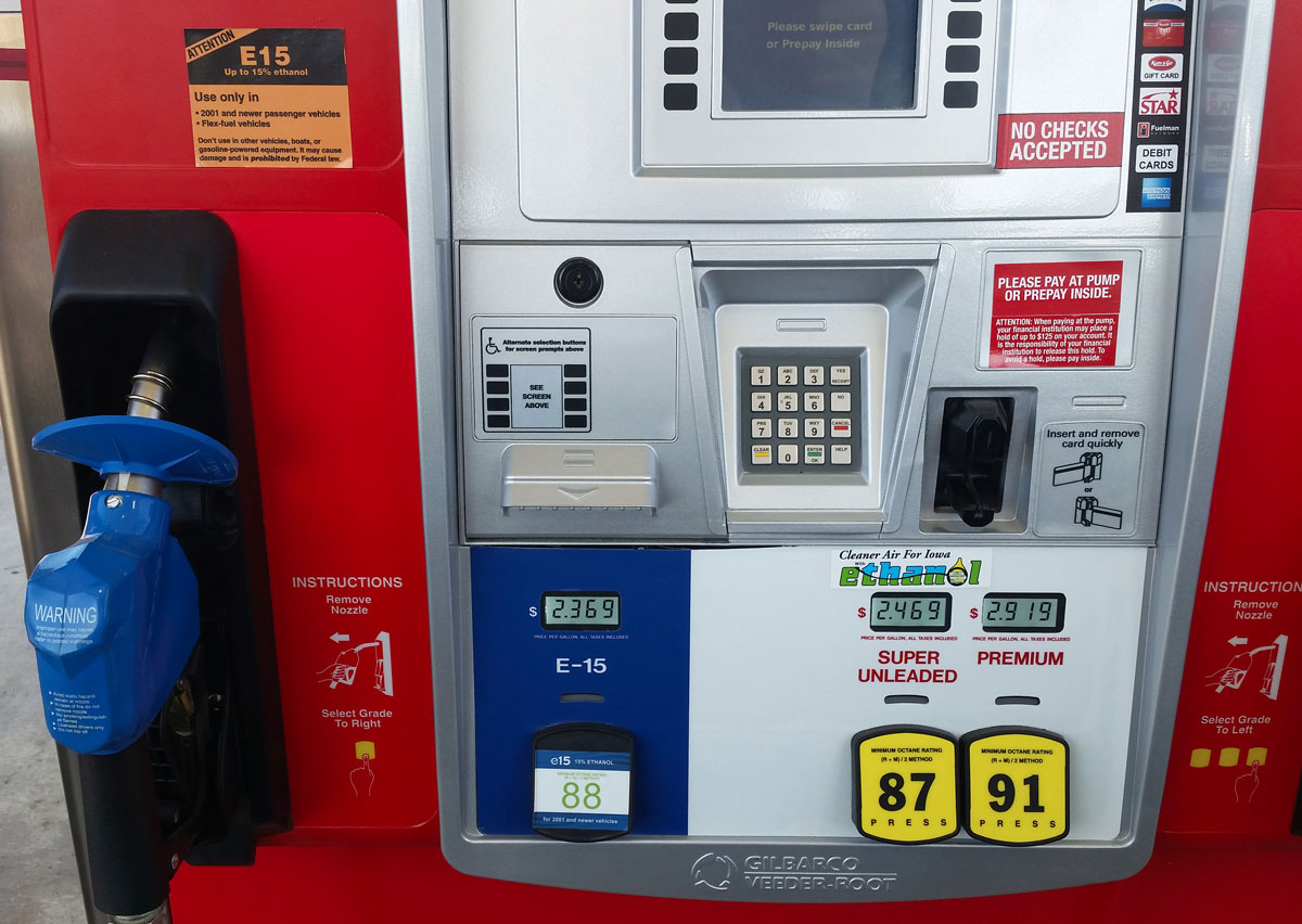 E15 Now Available at 158 Iowa Stations | Energy.AgWired.com