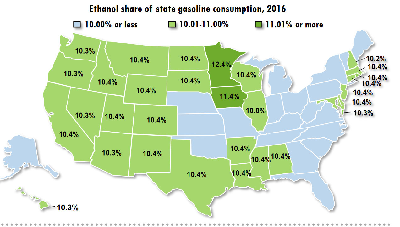 Over 30 States Broke Blend Wall in 2016 | Energy.AgWired.com